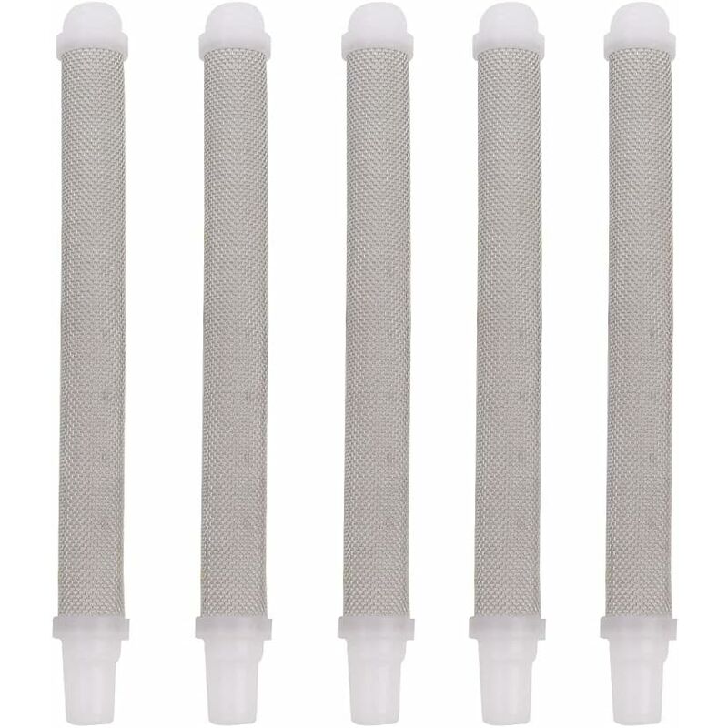 5 Pcs Airless Spray Gun Filter Elements 60 Mesh Paint Sprayer Nozzle ...