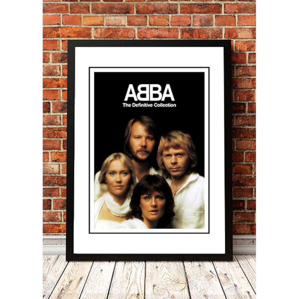 Abba Athe Definitive Collectiona In Store Poster 2001 Framed A3 Posters ...