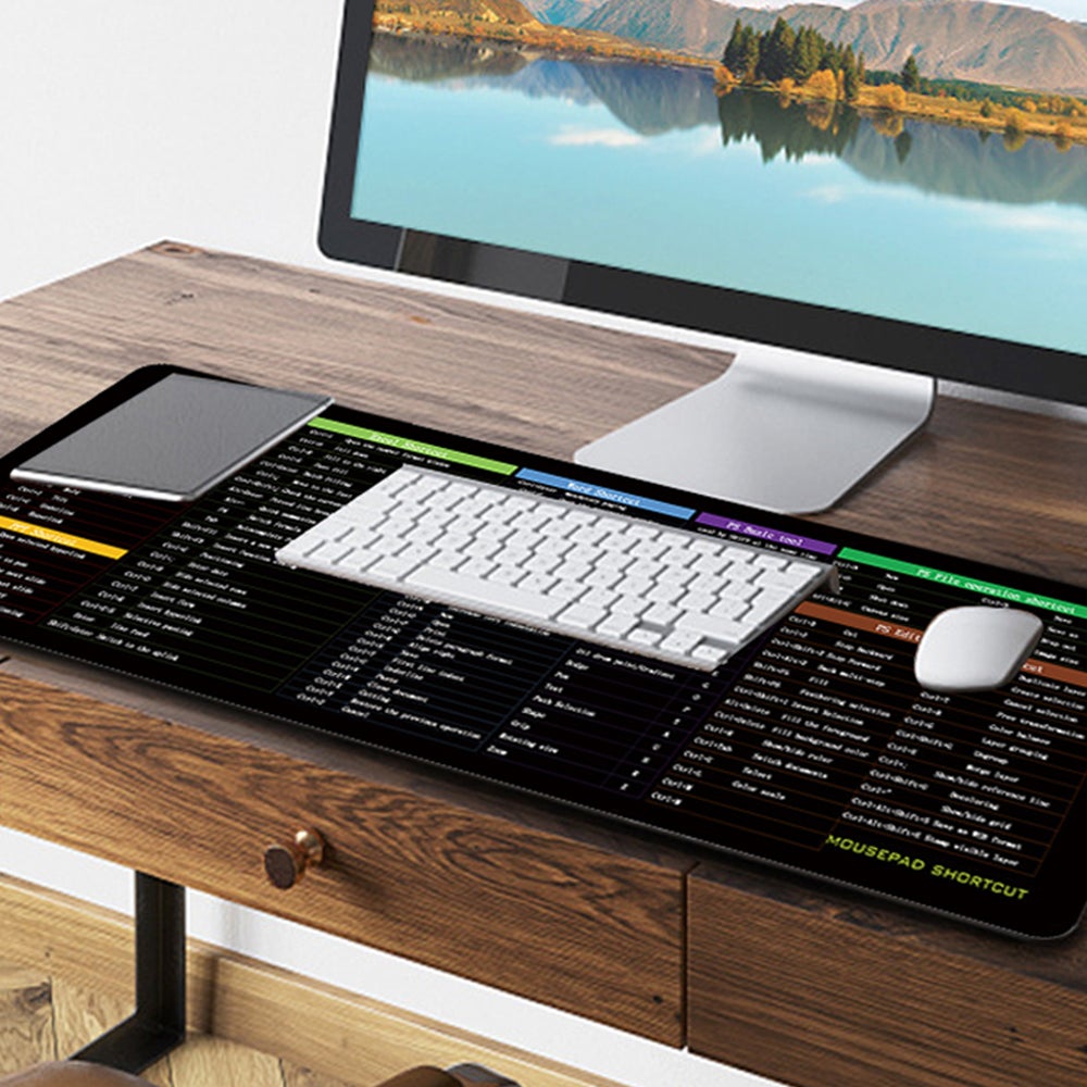 Excel Shortcuts Cheat Sheet Office Mouse Pad Keyboard Mats